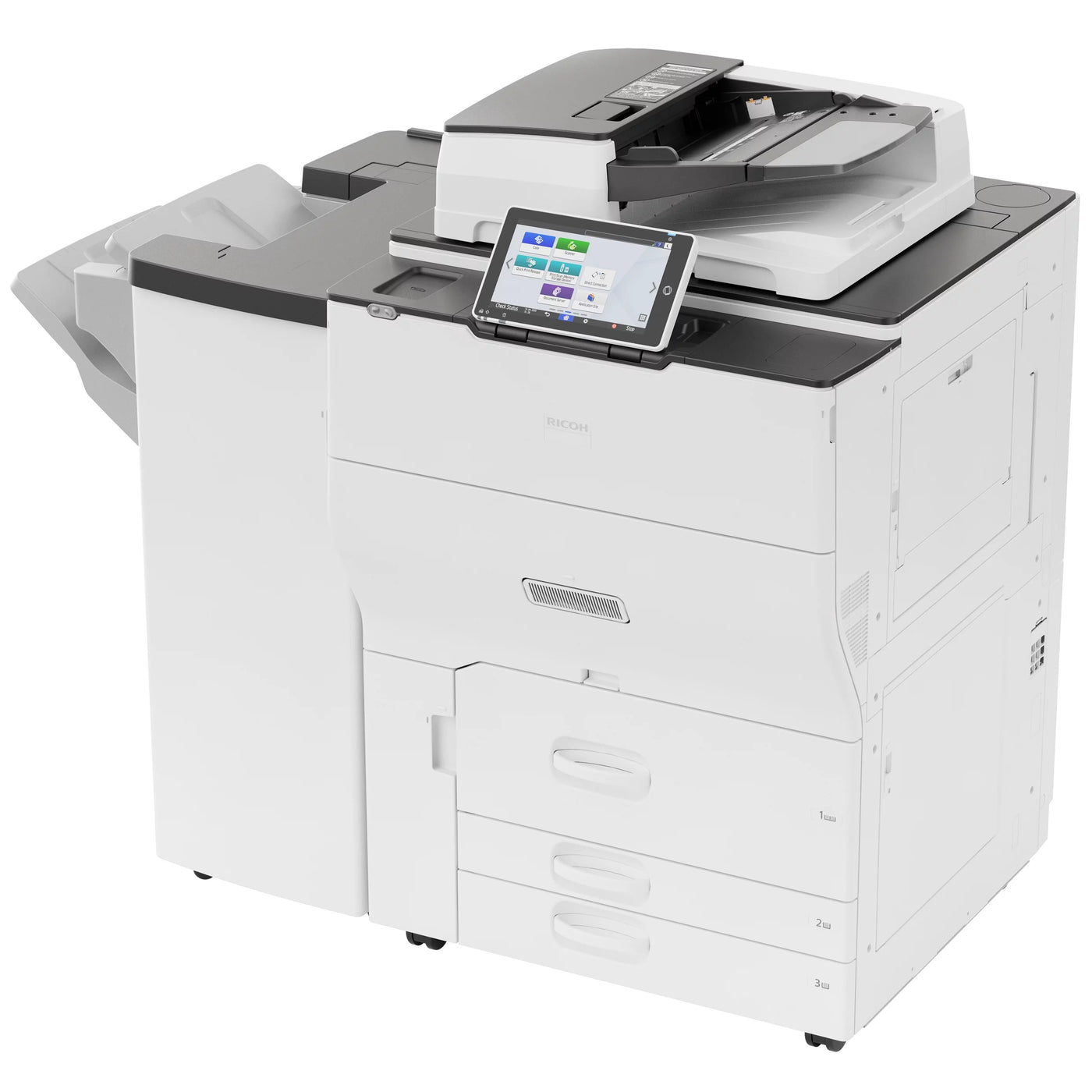 Meet The High Volume, High Speed, All-In-One RICOH IM 7000 Black And W