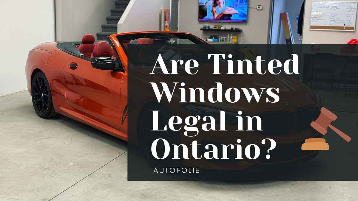 Is 30% tint legal in Ontario?