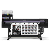 How do I print labels on a Ricoh printer?