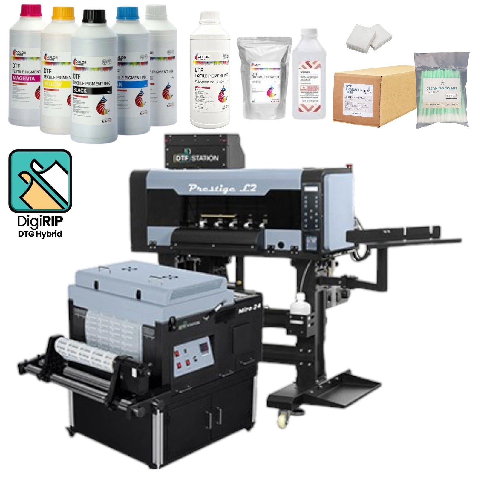 How do I print labels on a Ricoh printer?