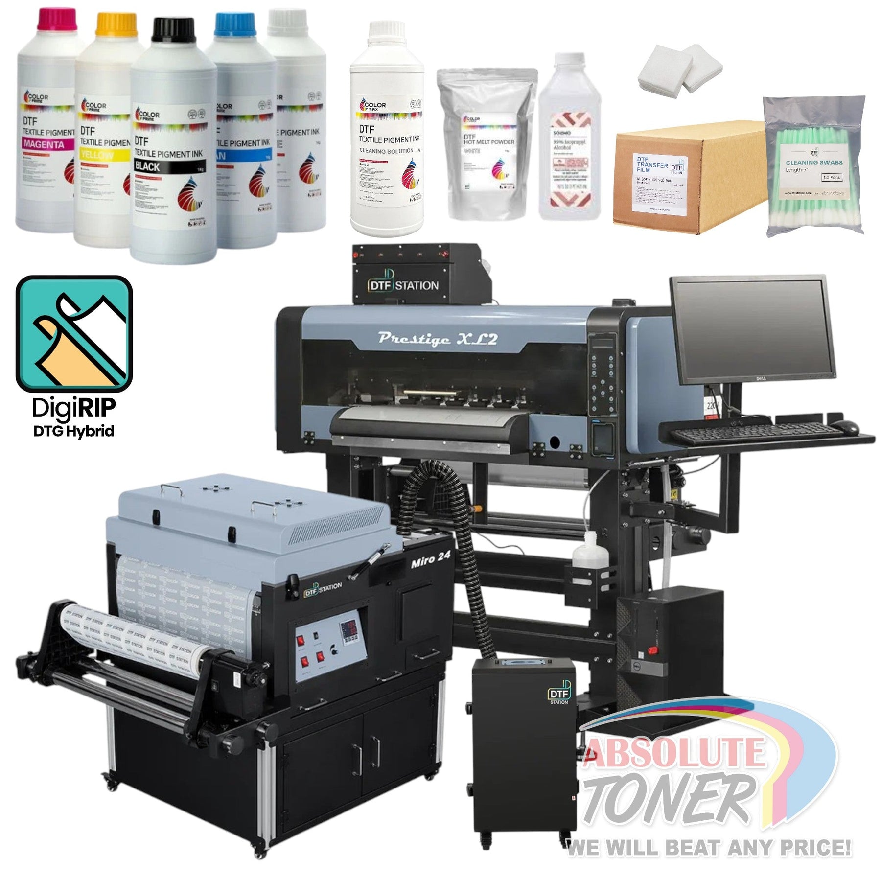 How do I print labels on a Ricoh printer?