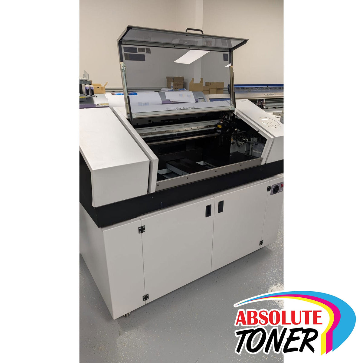 How do I print labels on a Ricoh printer?