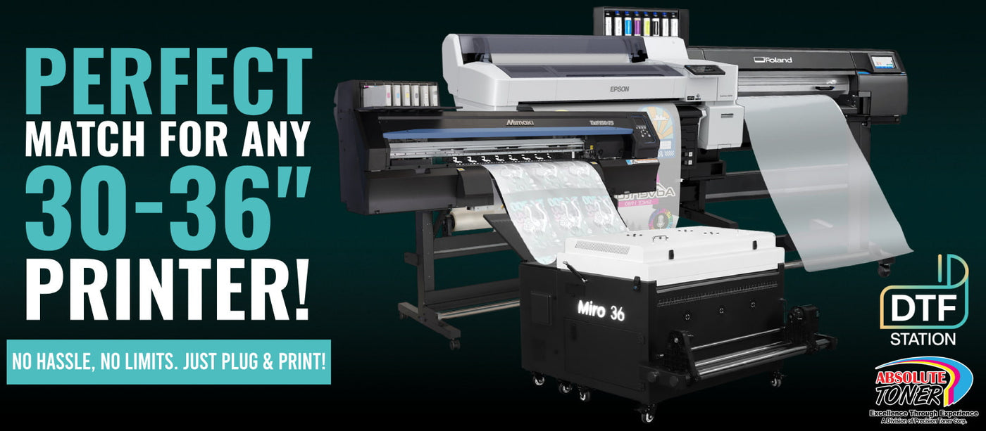 Absolute Toner™ Mimaki DTF GCC Xerox Authorized Dealer. Ricoh Printers