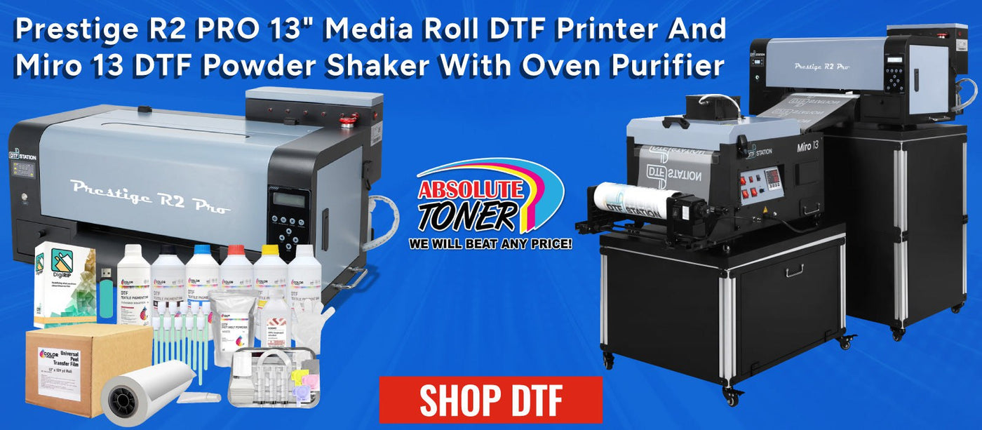 Absolute Toner™ Mimaki DTF GCC Xerox Authorized Dealer. Ricoh Printers