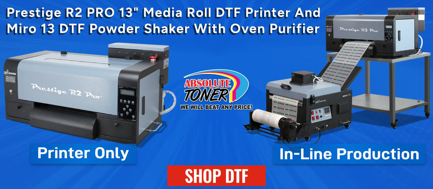 Absolute Toner™ Mimaki DTF GCC Xerox Authorized Dealer. Ricoh Printers