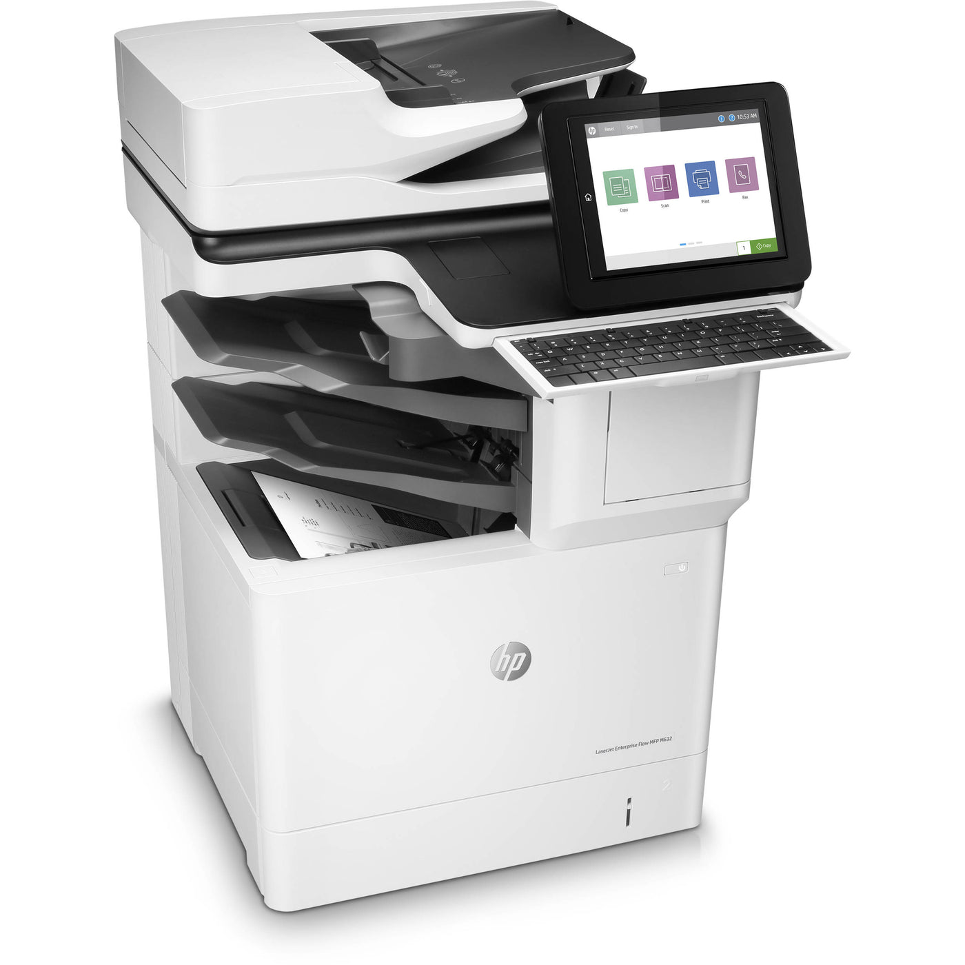 $35/Month HP REPOSSESSED Laserjet Enterprise MFP M632z Monochrome Mult