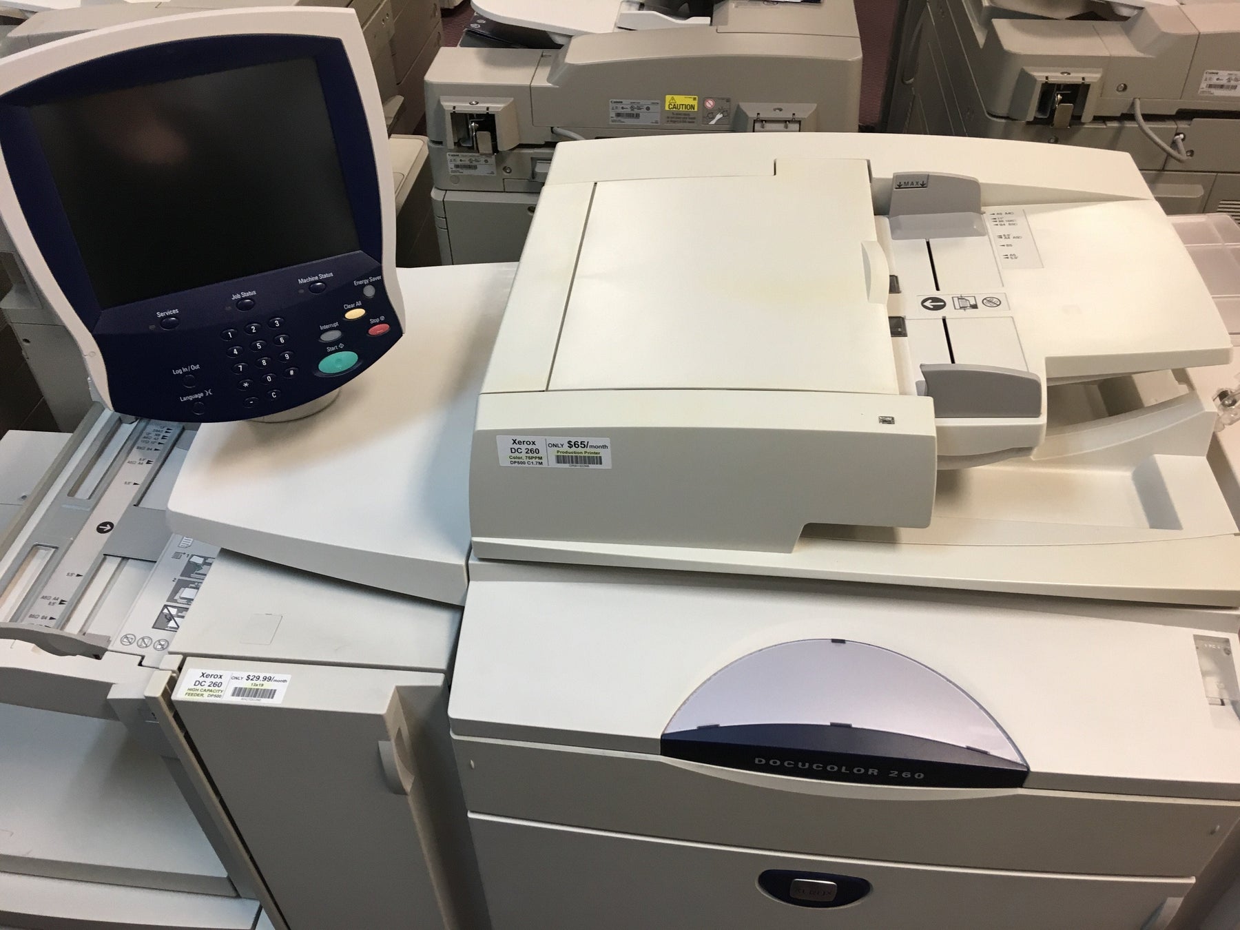 Xerox DocuColor DC 260 Oversize High-Capacity Feeder Tray